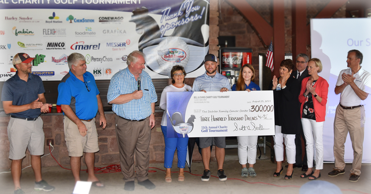 Bell & Evans Raises $300,000 for WellSpan Sechler Family Cancer Center ...
