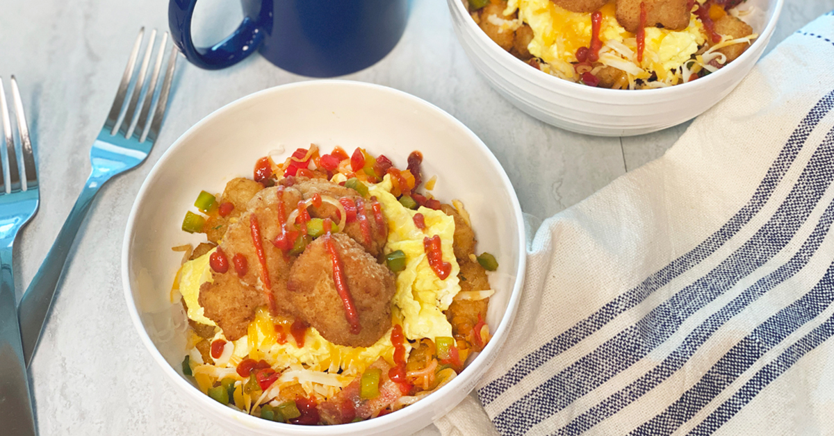 Chicken Nugget Breakfast Bowl - Bell & Evans